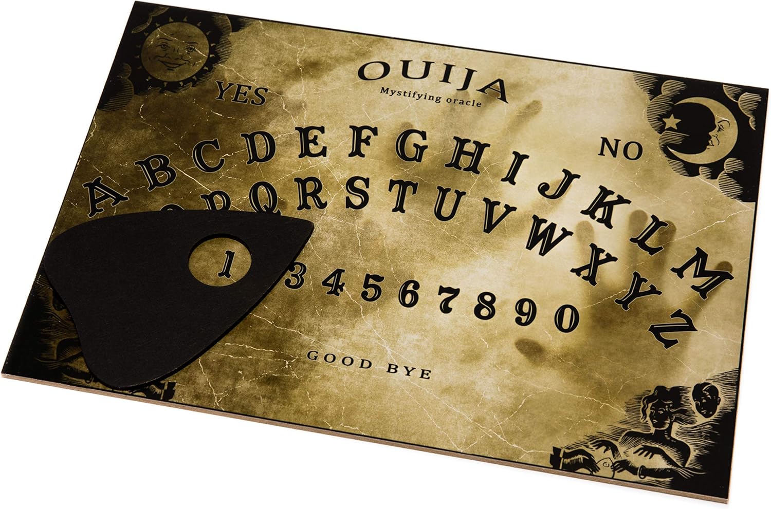 WICCSTAR Talking spirit board game with planchette and detailed ...