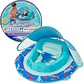 Amazon.com: Swimways Baby Spring Float, Baby Pool Float with Canopy ...