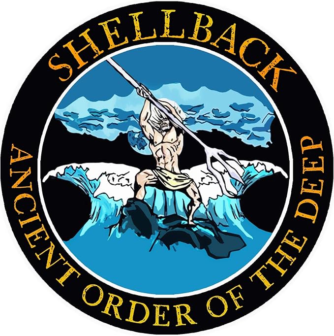 Amazon.com: Shellback Ancient Order of The Deep Decorative Car Truck ...