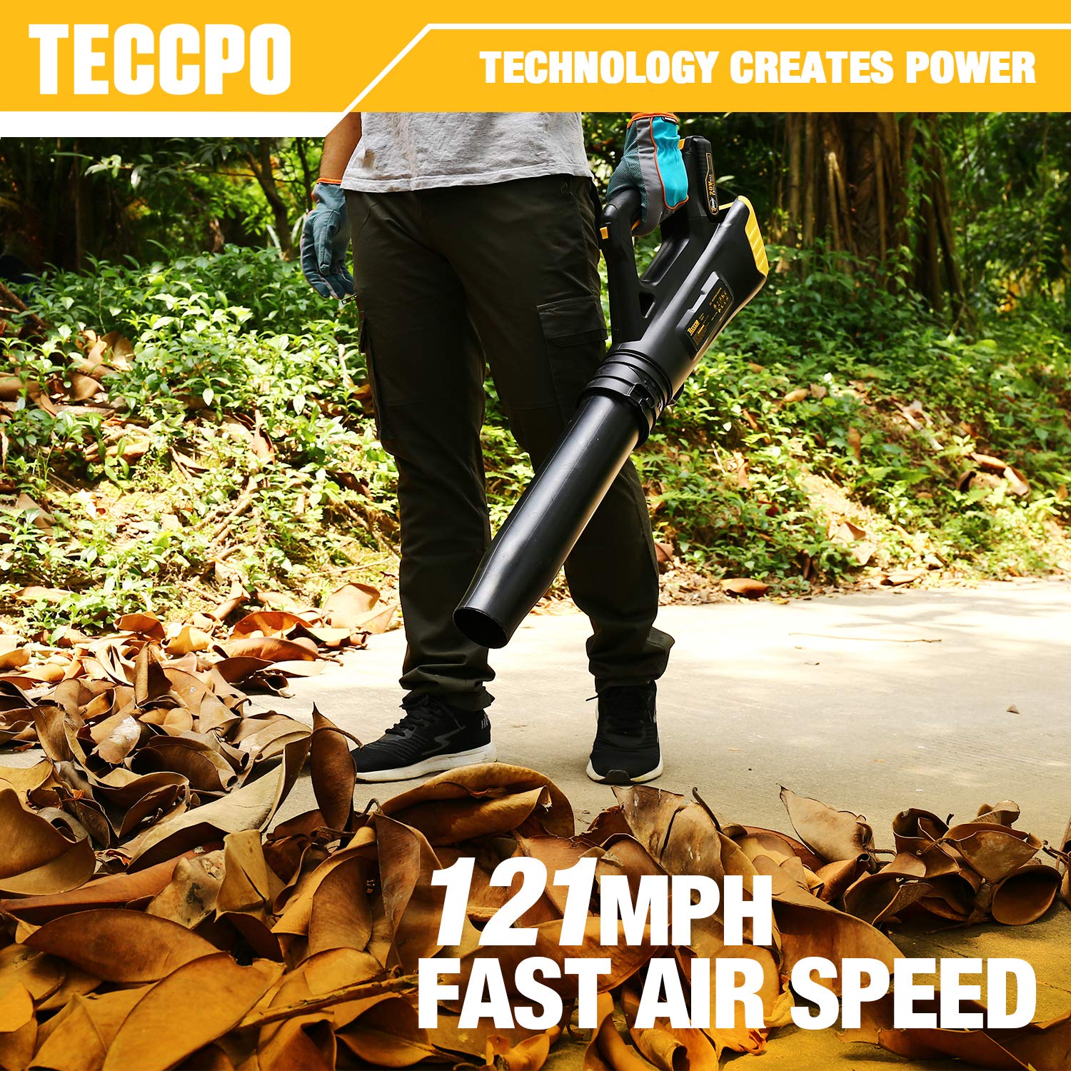 Outdoor Power Tools TDAB03G 4.0 AH Lithium Battery Included TECCPO 28V ...