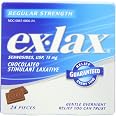 Amazon.com: Ex-lax Regular Strength Chocolated Stimulant Laxative ...