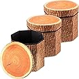 Amazon.com: Amylove 3 Pack Tree Stump Storage Stool 12 x 12 Inch Fruit ...