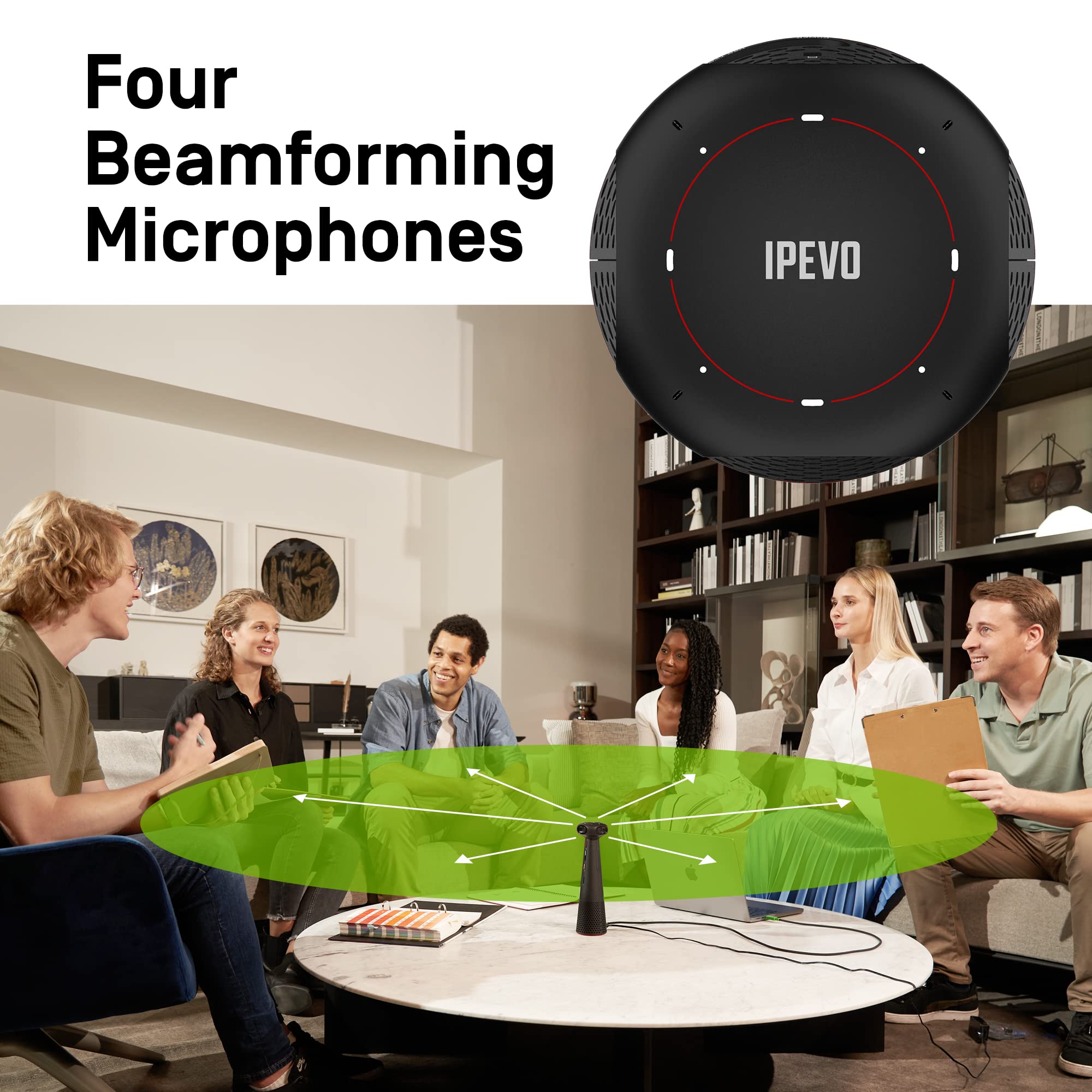 Mua Totem 360, Panoramic 360-Degree Conference Camera, USB-C Plug'n ...