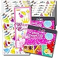 Amazon.com: Disney Princess Stickers Party Favors - Bundle of 12 Sheets ...