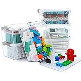 Amazon.com - Citylife 6 Packs 17 QT Plastic Storage Bins with Lids ...