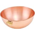 Amazon.com: 12 Inch. Diameter Solid Copper Beating Bowl, 5 Quart ...