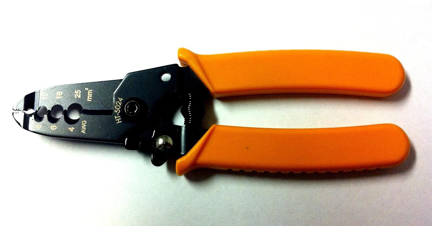 rmsdeal77 Steel Wire Stripper, Cutter, Plier for AWG 4, 6, 8 Solid & 6 ...