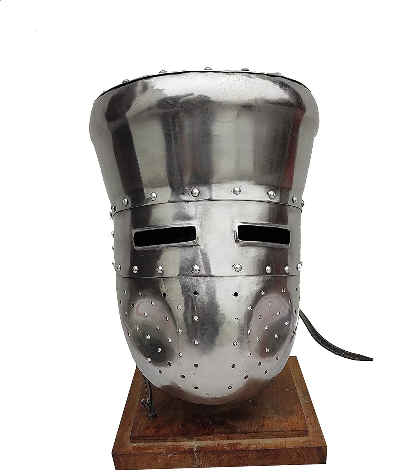 Amazon.com: Medieval Crusader Helmet ~ Medieval Wearable Warrior Helmet ...