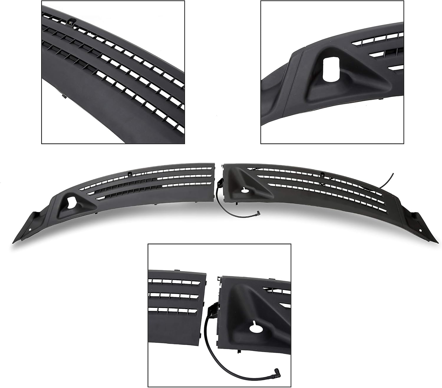 Amazon.com: ECOTRIC Outer Windshield Window Front Wiper Cowl Cover ...