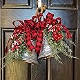 Amazon.com: Christmas Bells, Large Galvanized Bells, Christmas ...