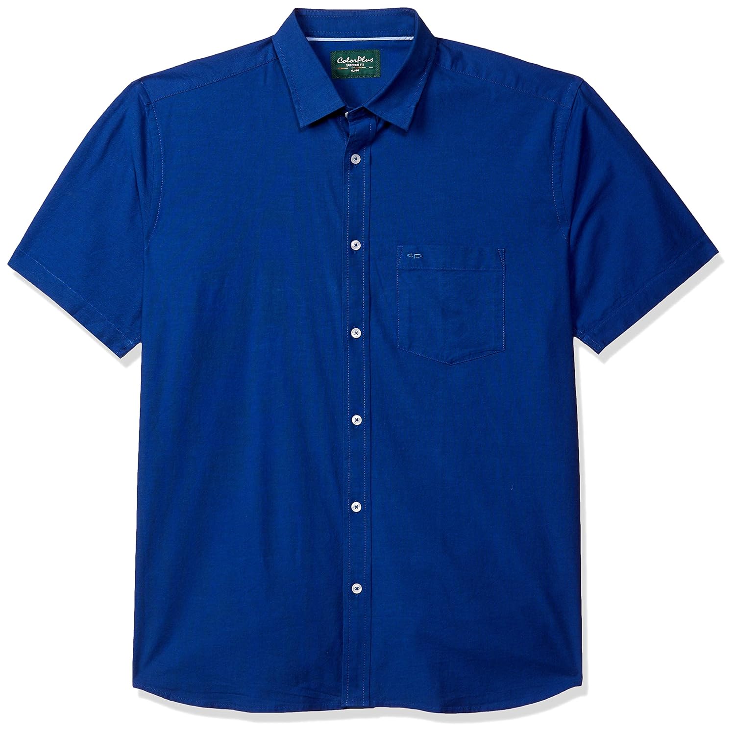 Buy Colorplus Color Plus Men's Regular Shirt (CMST26987-B700M) Blue at ...
