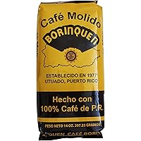 Amazon.com: Cafe Molido Borinquen Pure Ground Coffee From Puerto Rico ...
