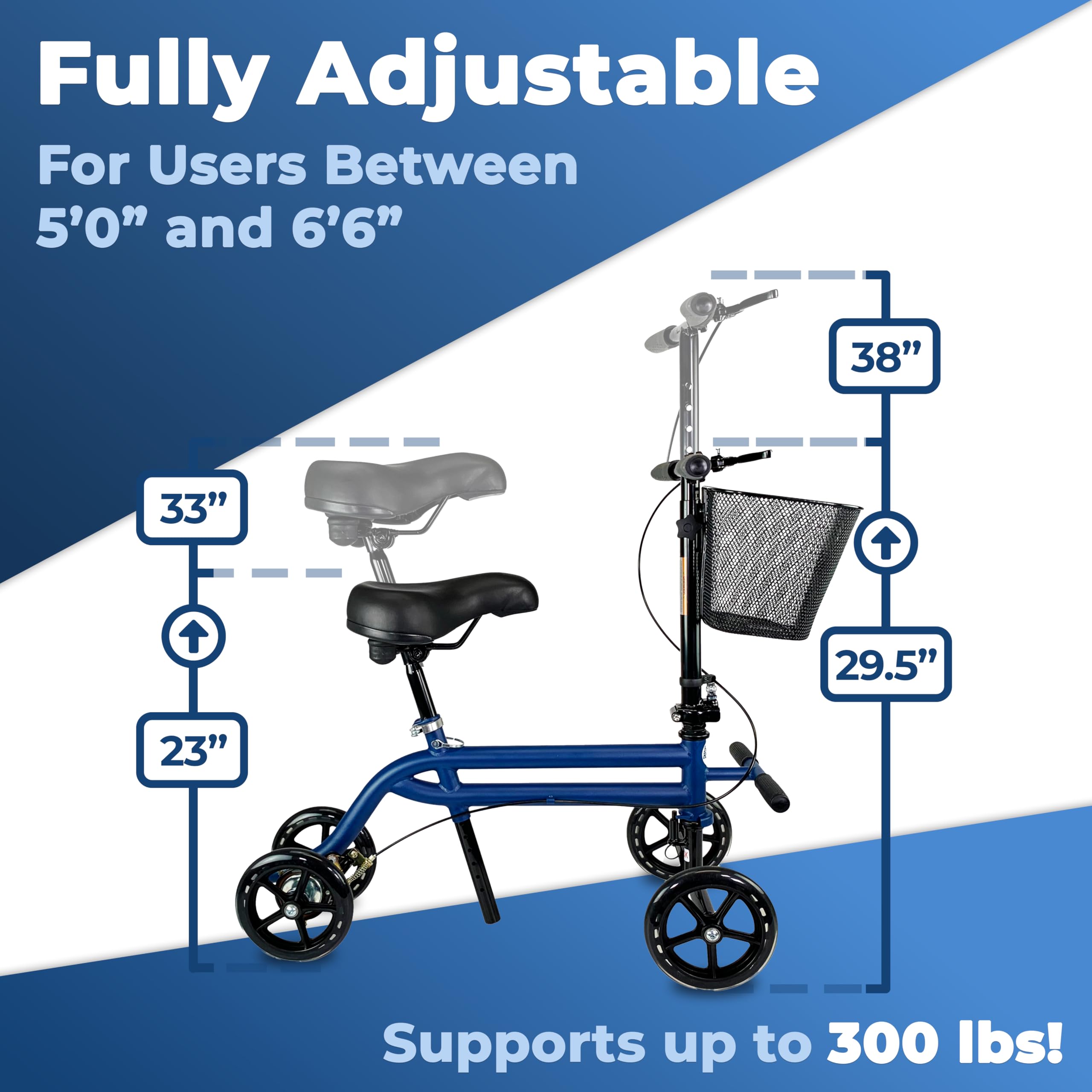 Mua KneeRover Steerable Seated Scooter Mobility Knee Walker - Sitting ...
