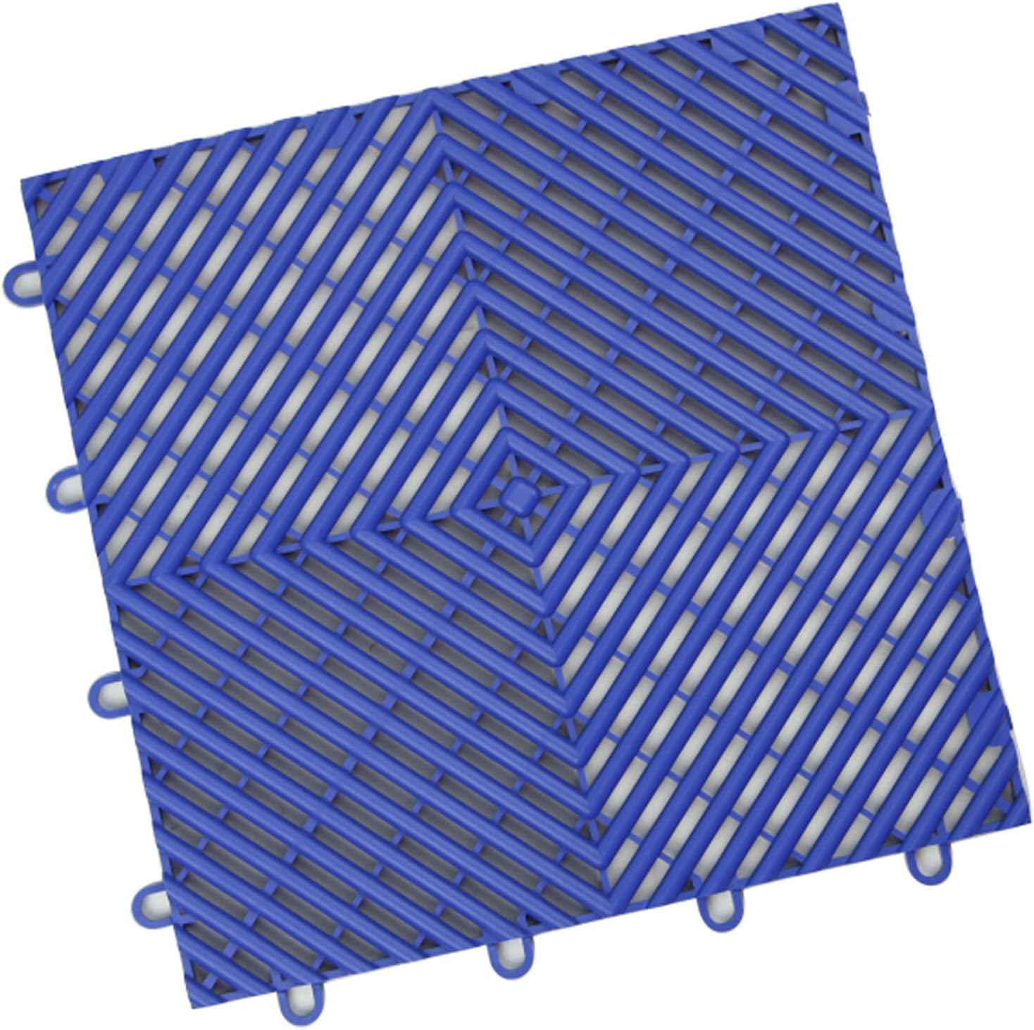 IncStores Vented Grid-Loc Garage Flooring Snap Together Mat Drainage ...