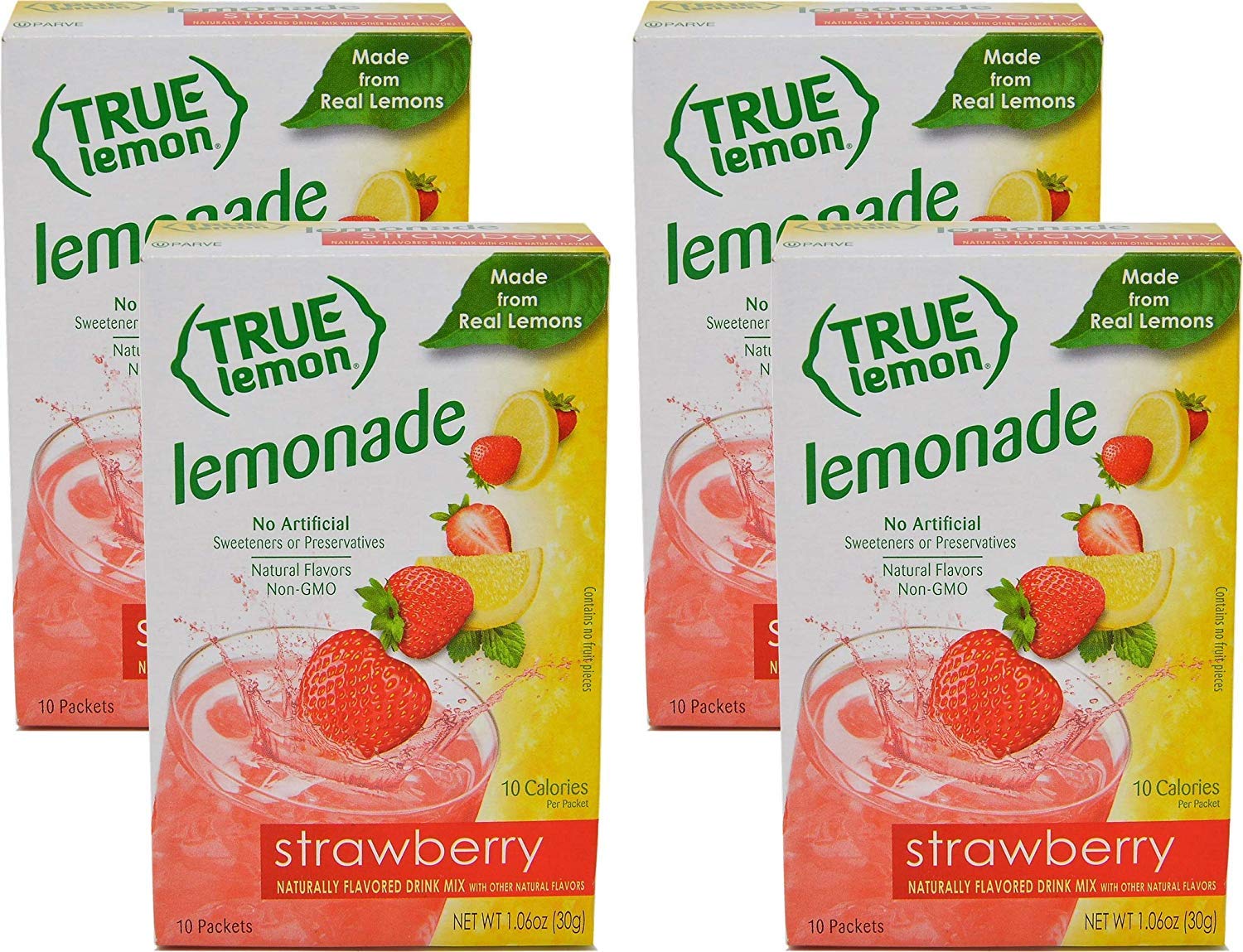 True Citrus STRAWBERRY LEMONADE , 10 Count (Pack of 4) for sale ...
