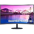 Amazon.com: SAMSUNG 27-Inch S39C Series FHD Curved Gaming Monitor, 75Hz ...