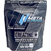 Meta Nutrition Monohidrato De Creatina - 500 G, 100 Porciones : Amazon ...