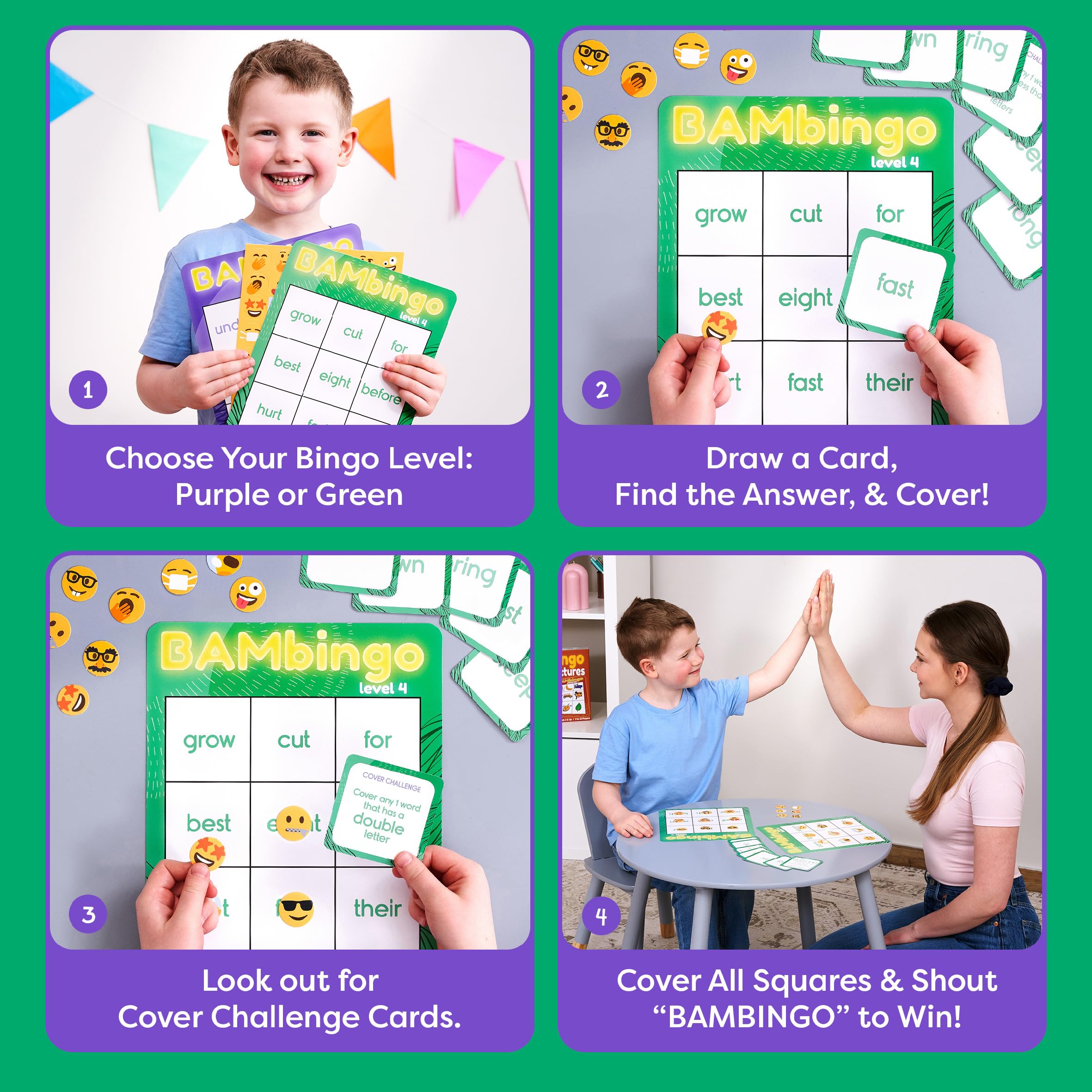 Mua THE BAMBINO TREE Sight Word Bingo Game Level 3 & 4 - Learn to Read ...