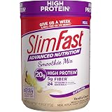 SlimFast Advanced Nutrition High Protein Meal Replacement Smoothie Mix ...