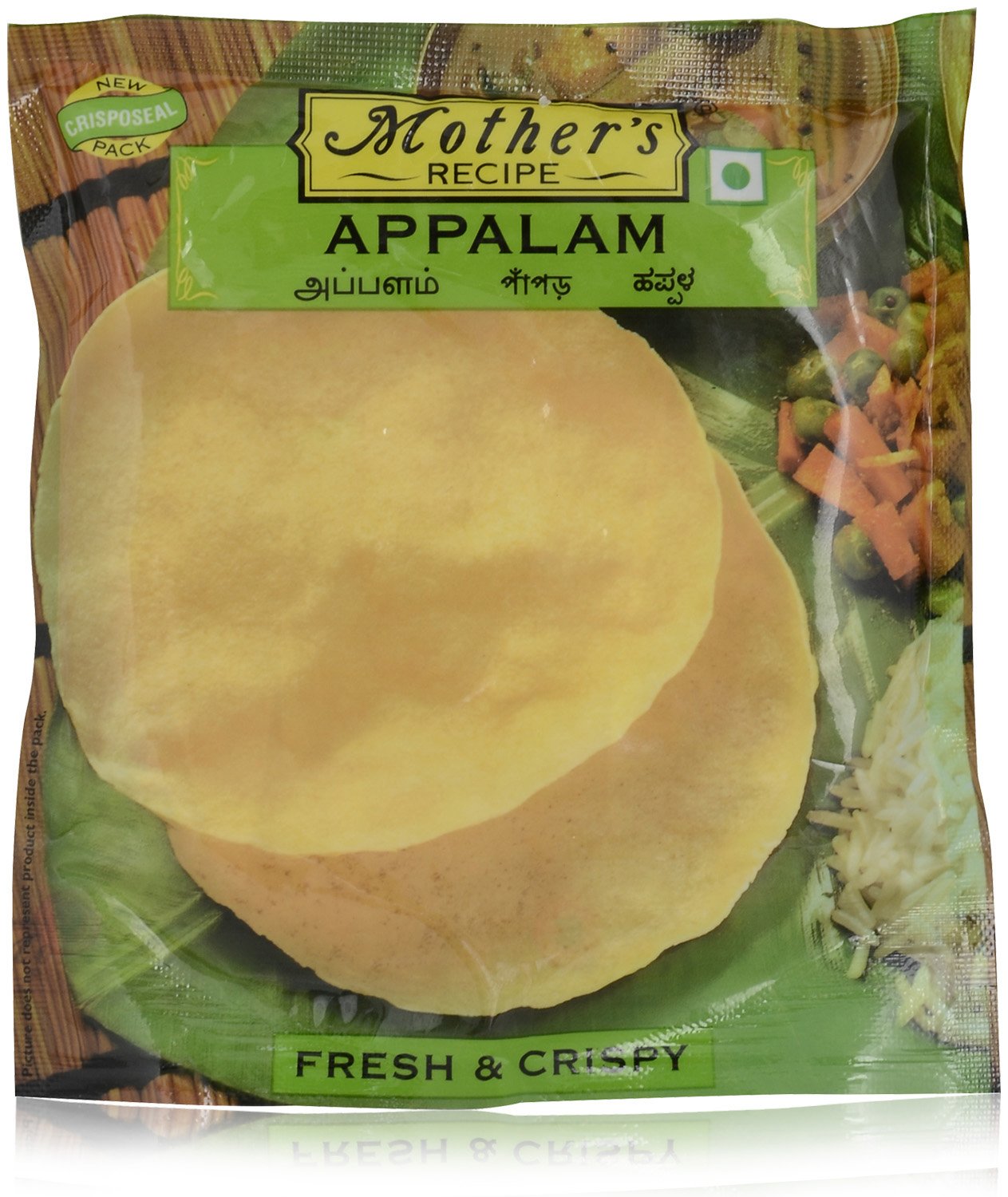 Mothers Recipe Appalam, 100g: Amazon.in: Grocery & Gourmet Foods