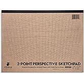 Amazon.com: Koala Tools | Drawing Perspective (1 and 2-Point) Large ...