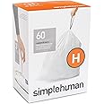 Amazon.com: simplehuman Code R Custom Fit Drawstring Trash Bags in ...