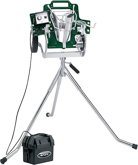 ATEC Rookie Training Machine/Softball, 12V Rechargable, Pitching ...