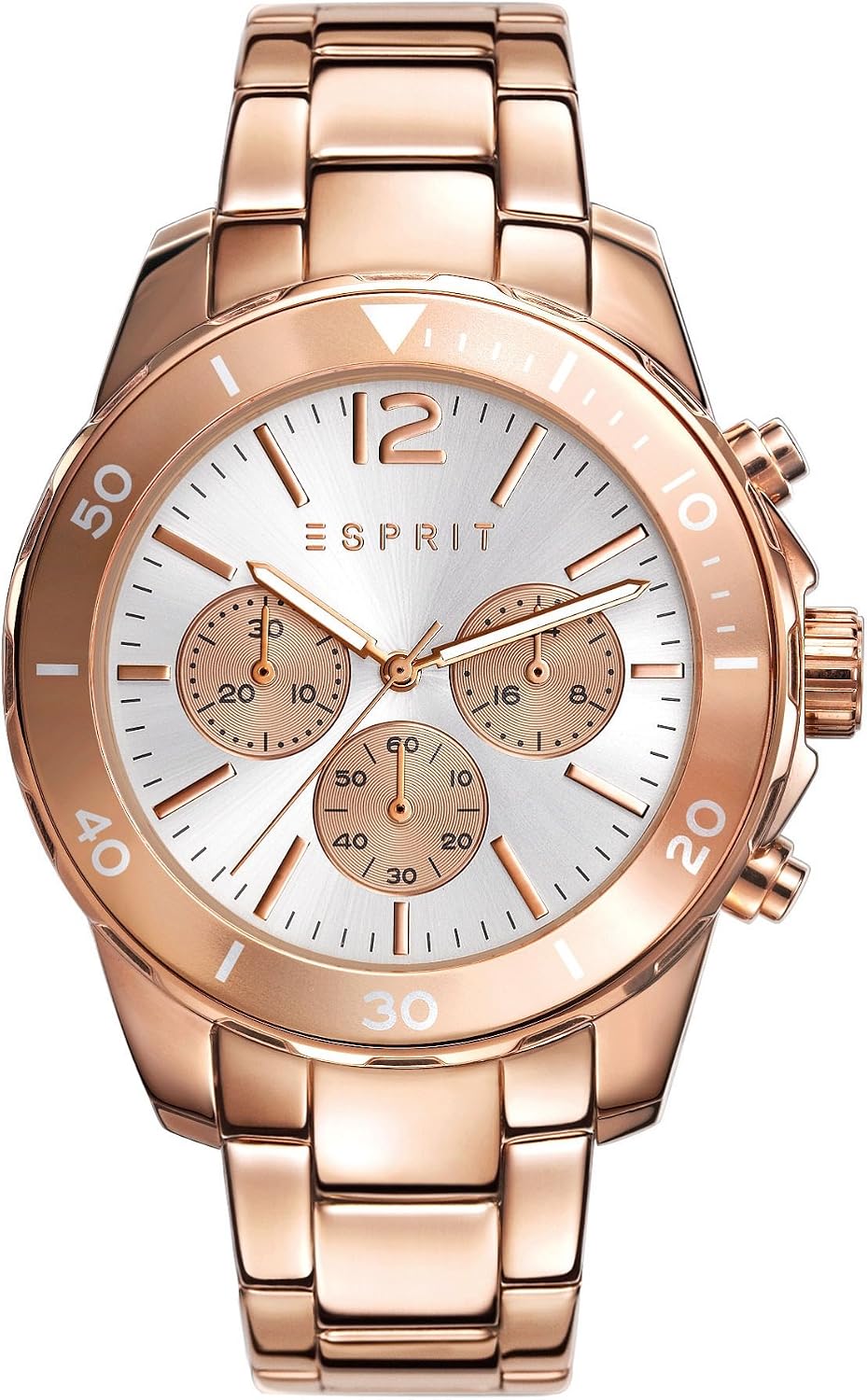 ESPRIT Women's Chronograph Quartz Watch with Stainless Steel Bracelet ...
