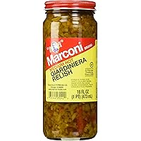 Amazon.com : Marconi Medium Giardiniera Relish, 16 Ounce : Grocery ...