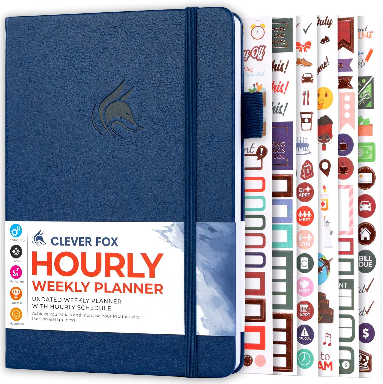Amazon.com : Clever Fox Planner Schedule - Weekly & Monthly Life ...