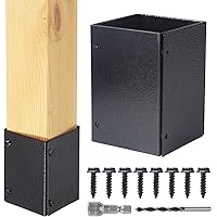 Amazon.com: WOCEPU Stainless Steel Adjustable (Range 3.3"-6") Post ...