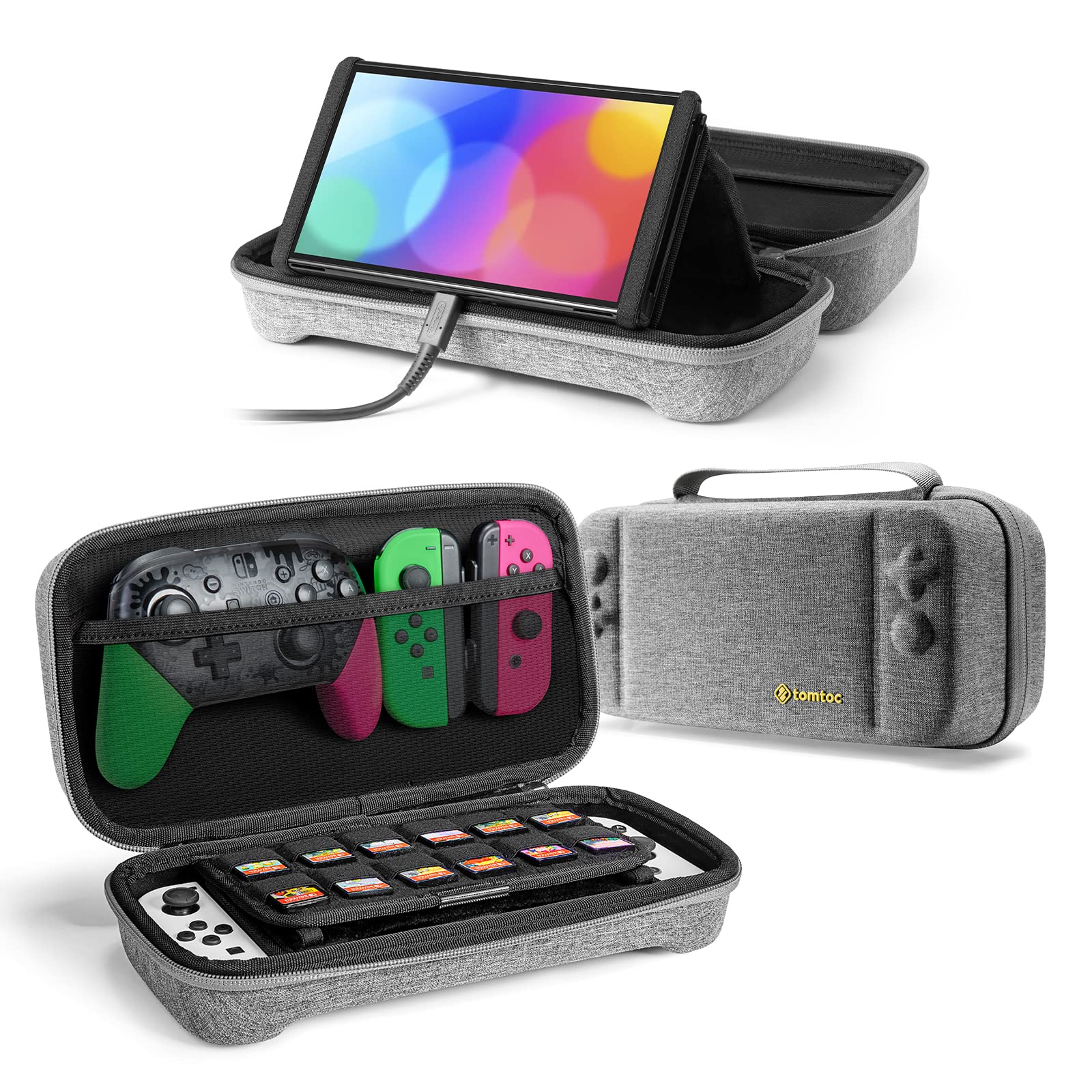 Mua tomtoc Carrying Case for Nintendo Switch/OLED Model, Large Travel Switch Case with Pocket ...