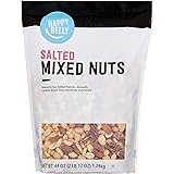 Amazon.com : Amazon Brand - Happy Belly Deluxe Mixed Nuts, 44 Ounce ...