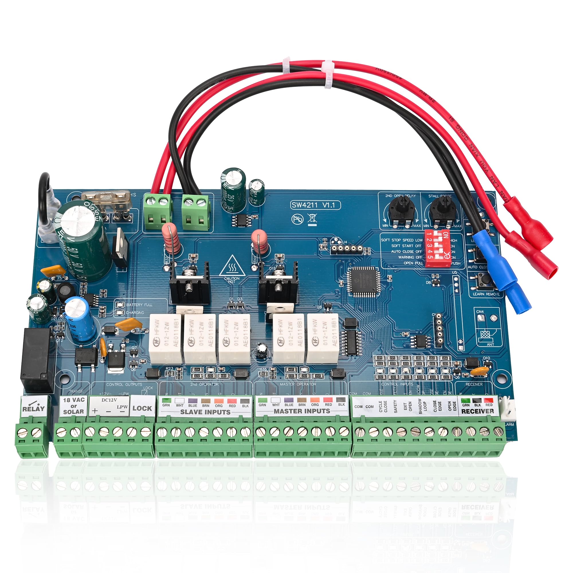R4211 Control Board for Mighty Mule Gate Openers PRO-SW2500, PRO-SW2502 ...