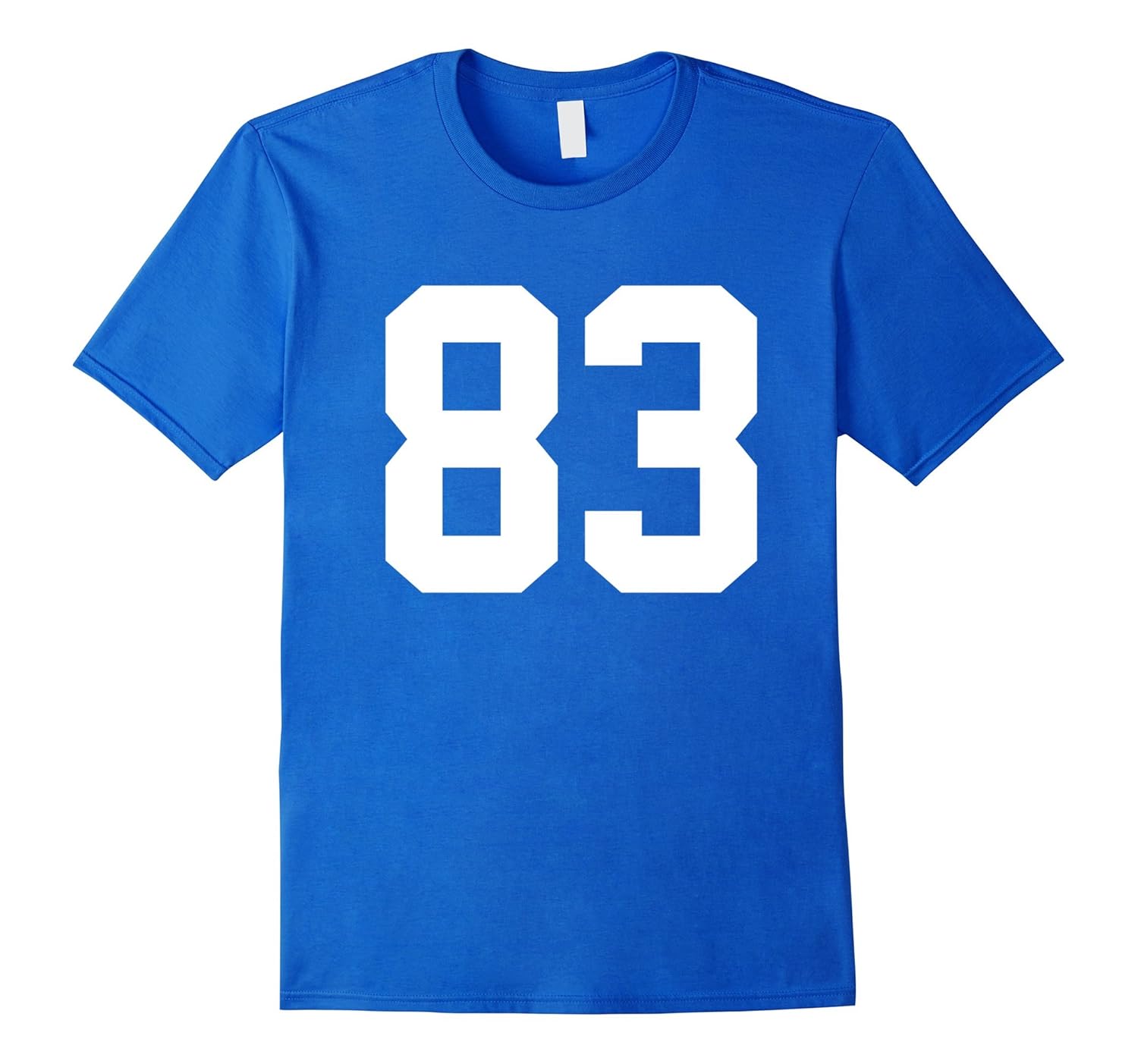 #83 Team Sports Jersey Number Front & Back Player / Fan Tee-CL – Colamaga