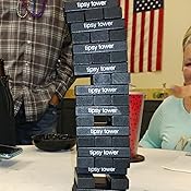 Amazon.com: Tipsy Tower Drinking Game - 54 Blocks, over 35 Different ...