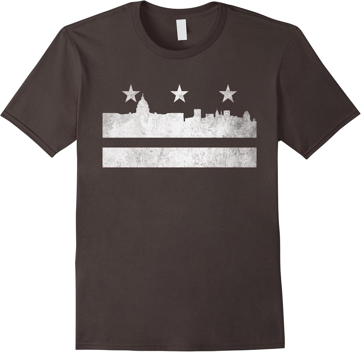 Amazon.com: Washington DC Flag USA T-Shirt Vintage Cities Skyline Shirt ...