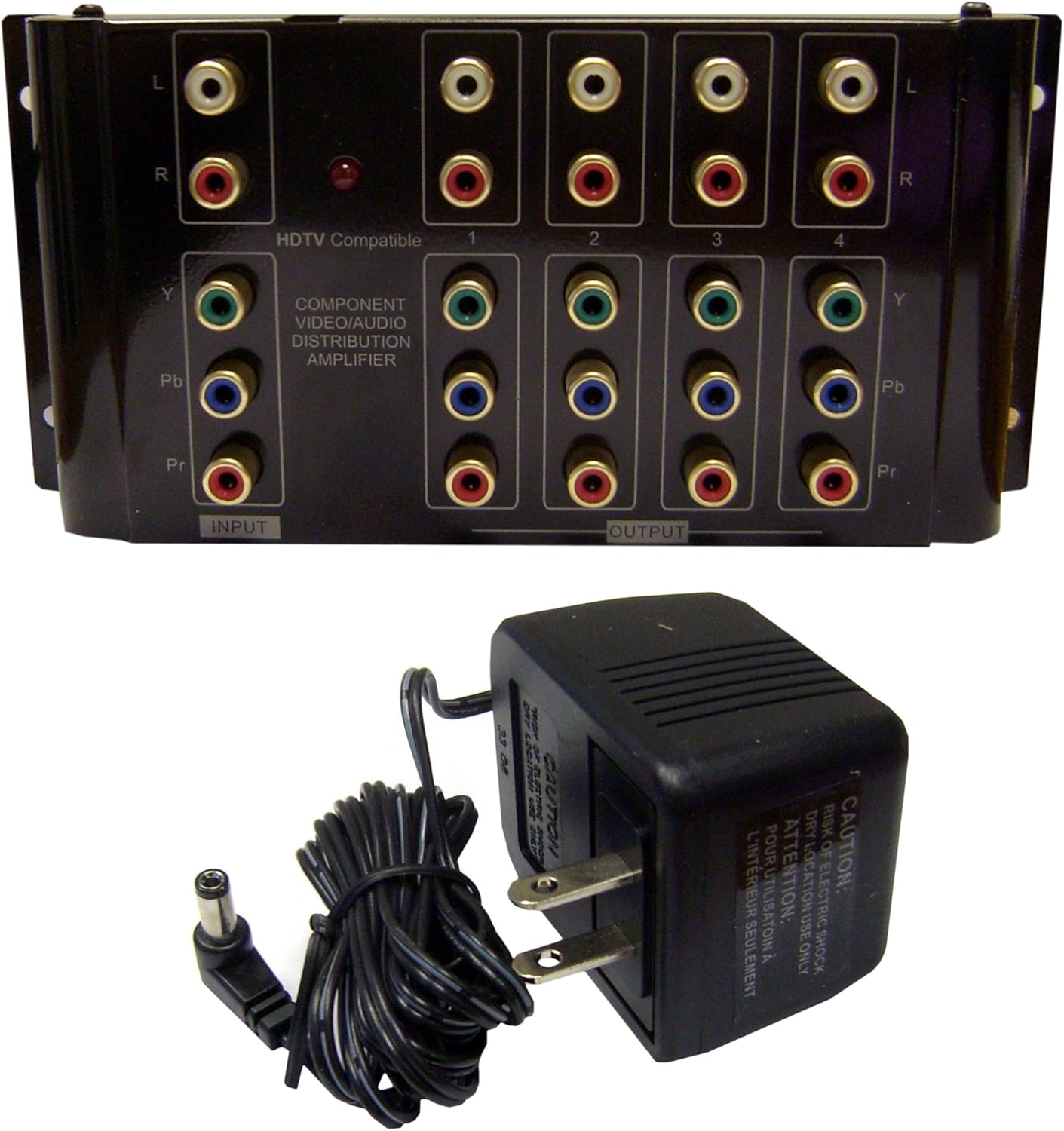 Amazon.com: GadKo Component Video and Audio RCA Distribution Amplifier ...
