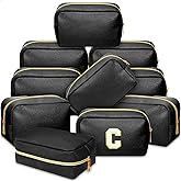 Amazon.com : Sweetude 10 Pcs Preppy Makeup Bag Bulk Cosmetic Bag Birthday Gift Return Gifts for ...