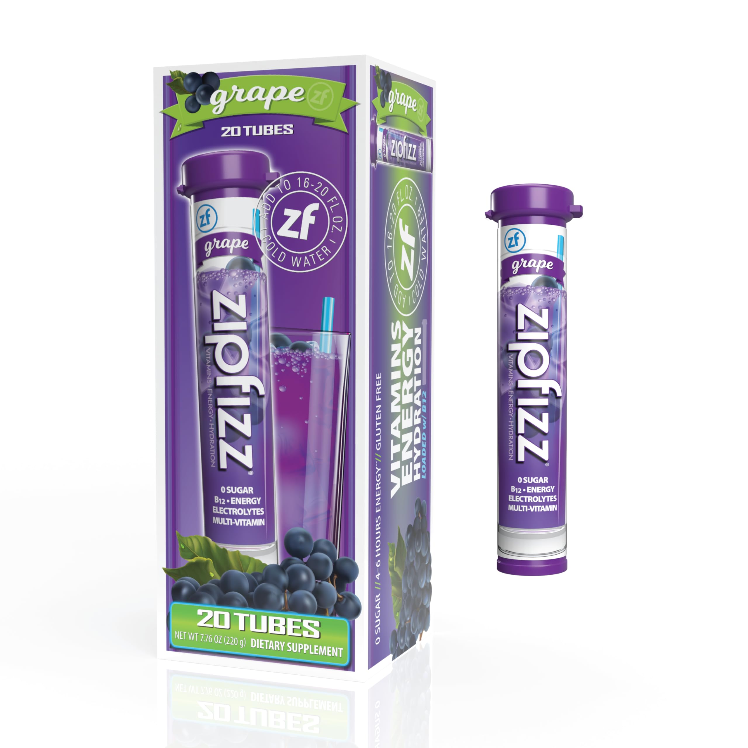 Mua Zipfizz Energy Drink Mix, Electrolyte Hydration Powder with B12 and ...