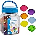 Amazon.com: edxeducation-13841 Tactile Shells - Set of 72 - Translucent ...