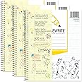 Amazon.com : DoodleWrite College Ruled Wirebound Spiral Notebook, 3 ...