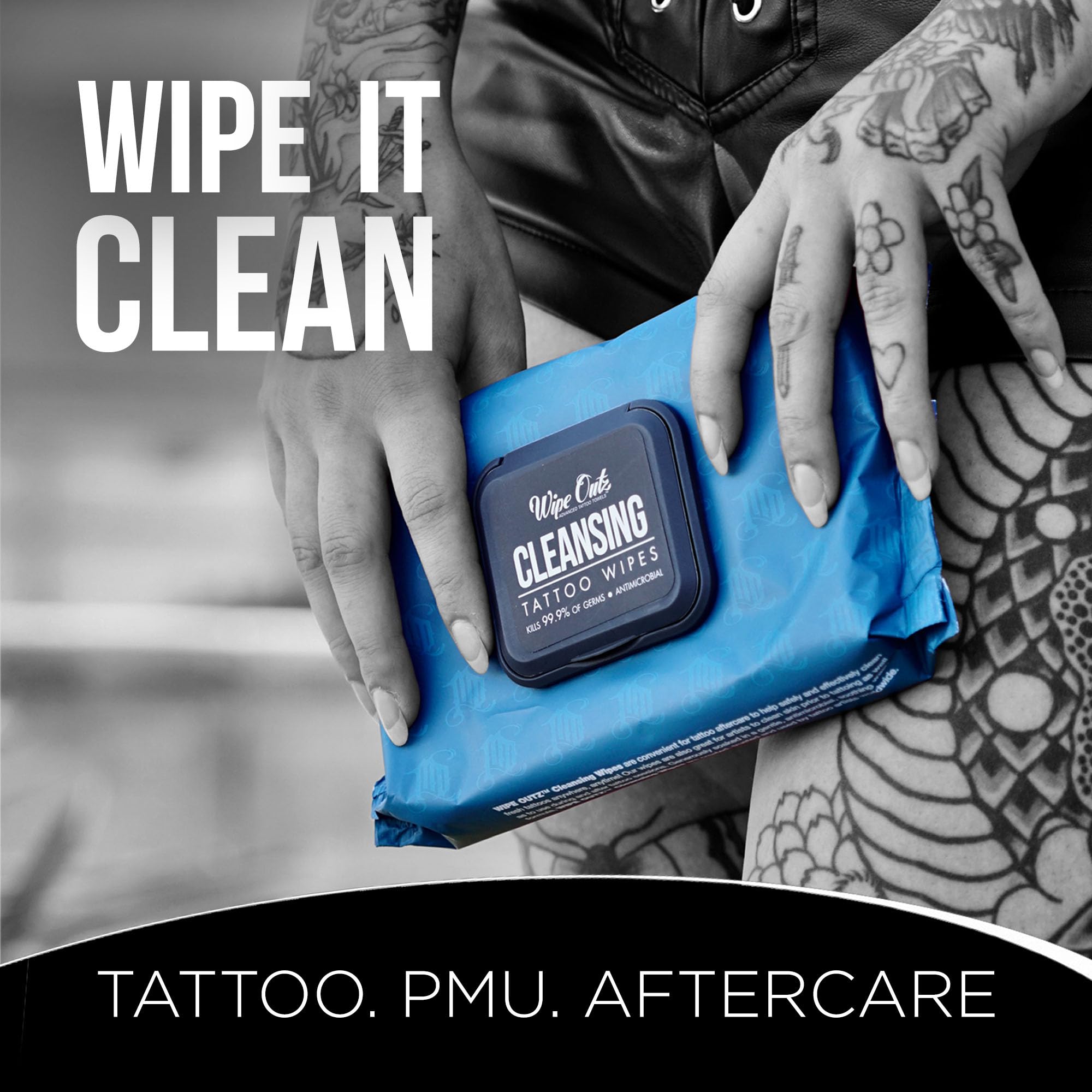 Mua Wipe Outz Cleansing Tattoo Wipes for During Tattooing & Tattoo ...