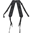 Amazon.com: Army Universe Black Combat H Style LC-1 Military Suspenders ...