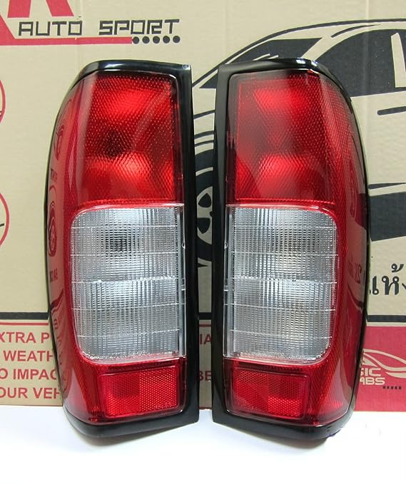 Amazon.com: 2 X Rear Tail Lights Lamps Nissan Navara D22 98 - 04 New 99 ...
