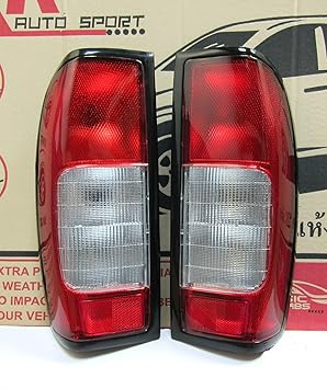 Amazon.com: 2 X Rear Tail Lights Lamps Nissan Navara D22 98 - 04 New 99 ...