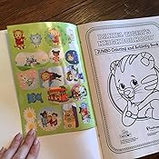 Amazon.com: Daniel Tiger Coloring and Activity Book with Stickers: Toys ...