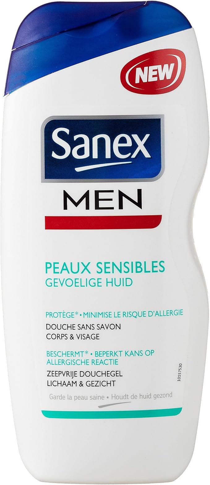 Sanex Men Sensitive Skin Soap Free Shower Body & Face, 250ml: Amazon.co ...