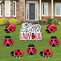 LADYBUG LOVER PARKING ONLY METAL SIGN 8X12 MADE IN USA, GARDEN YARD ALL ...