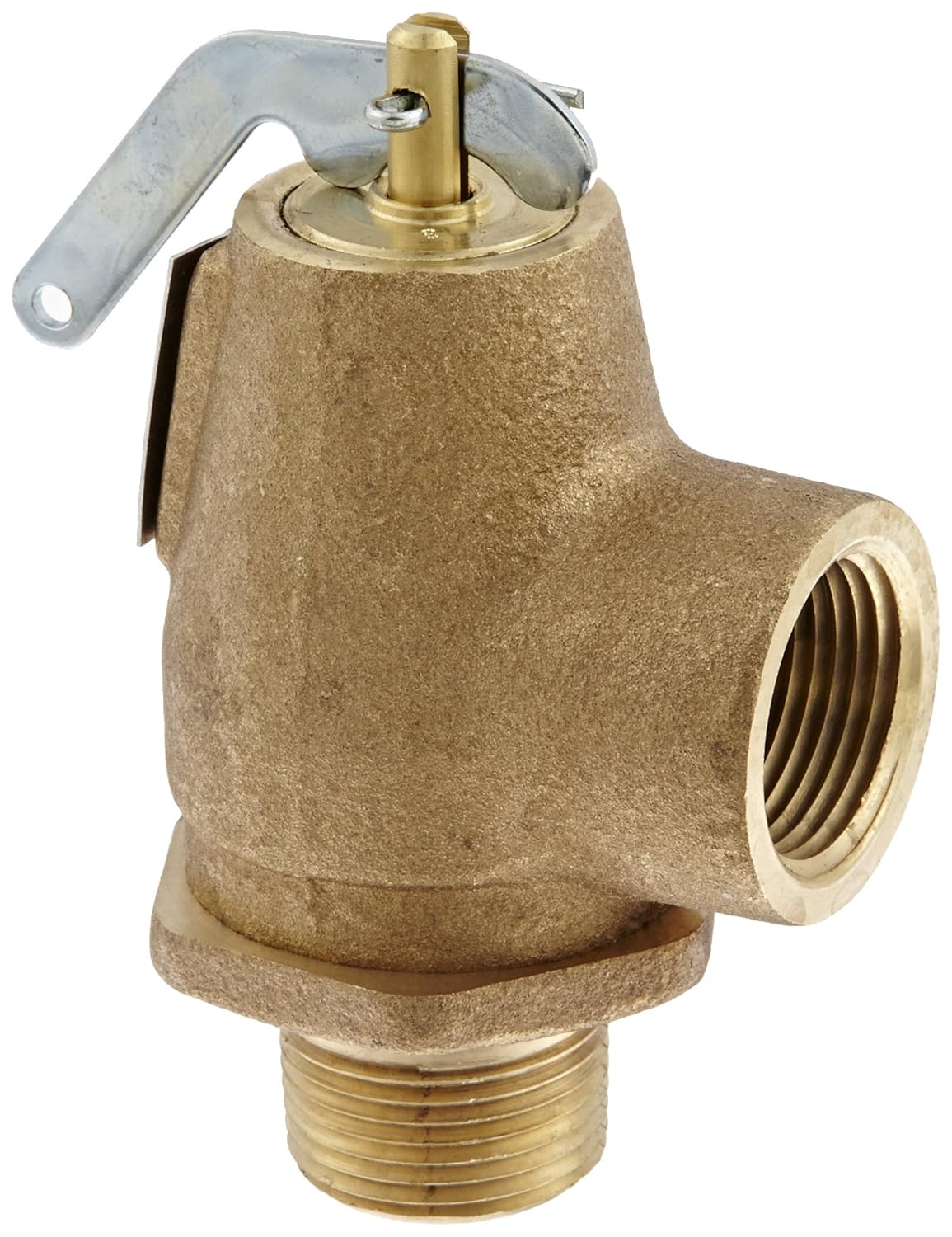 ASME Steam 3/4 NPT Male x Female Apollo Valve 13-510 Series Bronze ...
